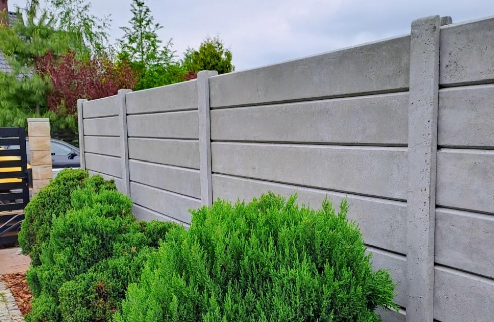 Palisada - nowoczesne ogrodzenie betonowe - Budomat